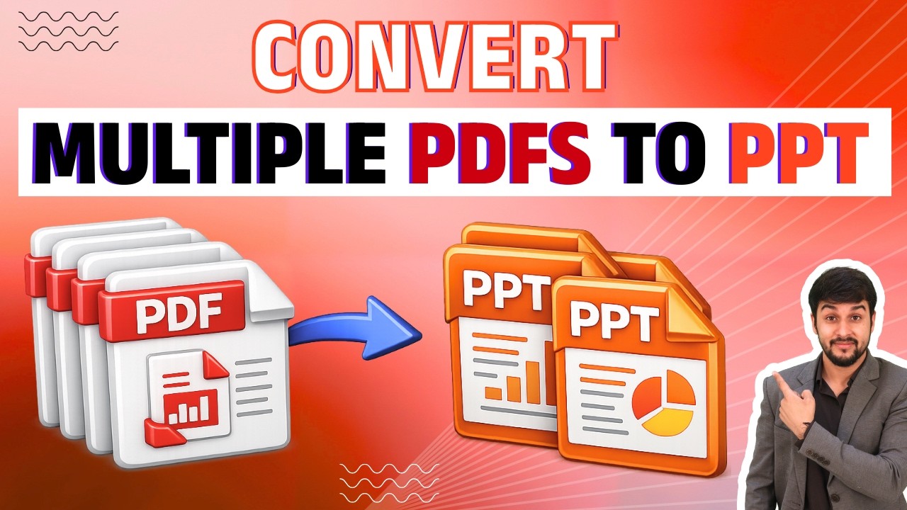 Convert Multiple PDFs to PPT on Windows Offline | Batch PDF to PowerPoint Converter