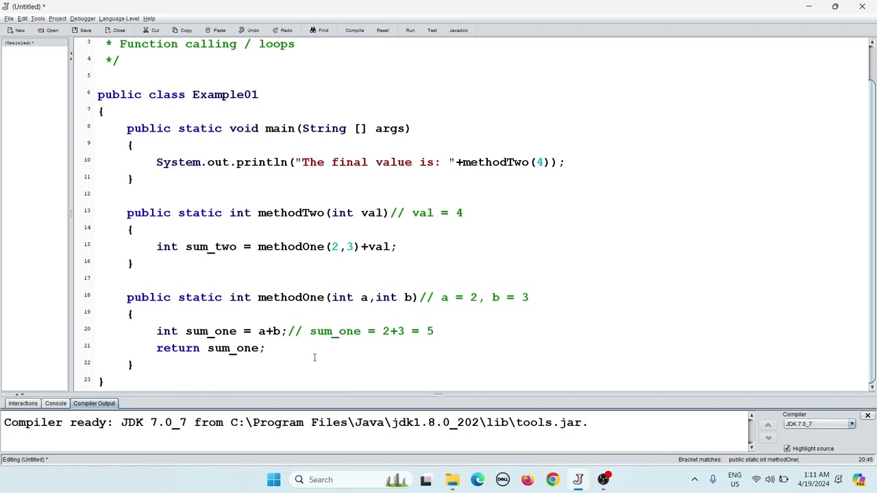 Bangla Tutorial 11 - Java Function/Method: How to Master Function Calling