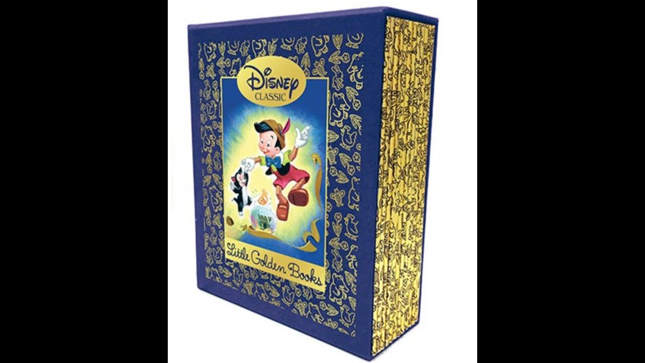 Disney Classic 12 Beloved Little Golden Books Library Boxed Set