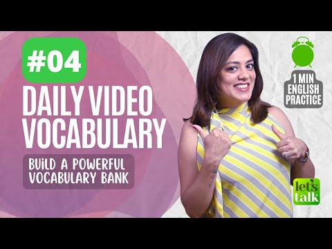 Lesson 04 - Daily Video Vocabulary | Increase Your English Vocabulary | Cumbersome #shortsindia