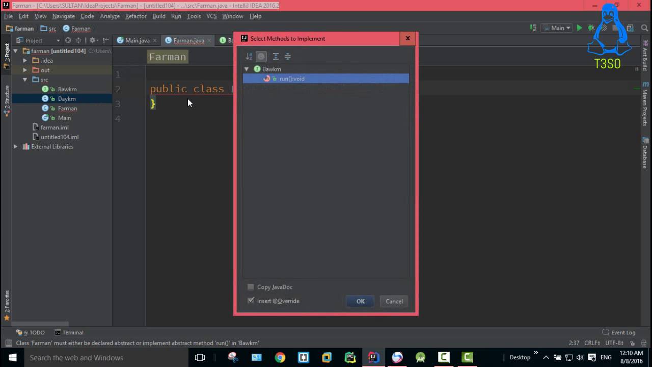 Java Object Oriented Programming 81 - How to implement multiple Interfaces in Java