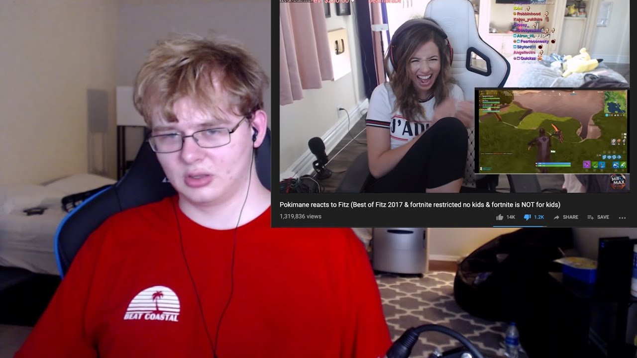 Pokimane opens a cursed CallmeCarson tab on stream