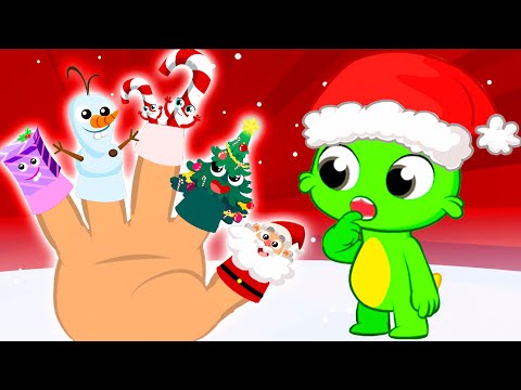 New! Finger Family at Christmas time | Groovy The Martian & Phoebe cartoon show