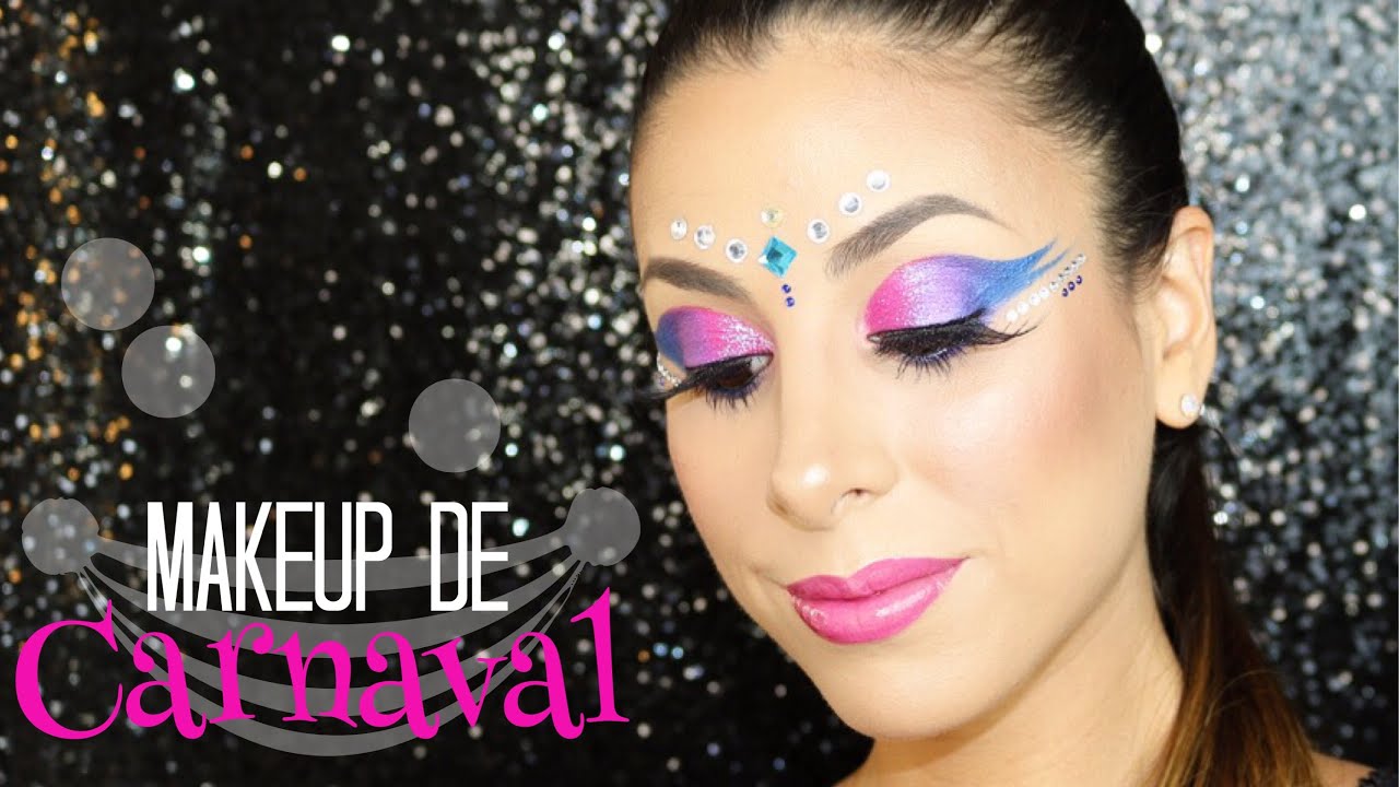♫ Maquillaje de Carnaval ♫  Colorful & Artistic Makeup Tutorial