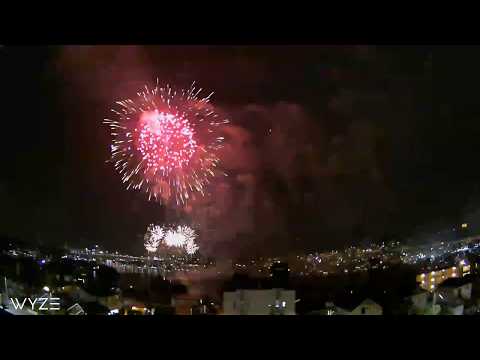 July 4th Fireworks Timelapse