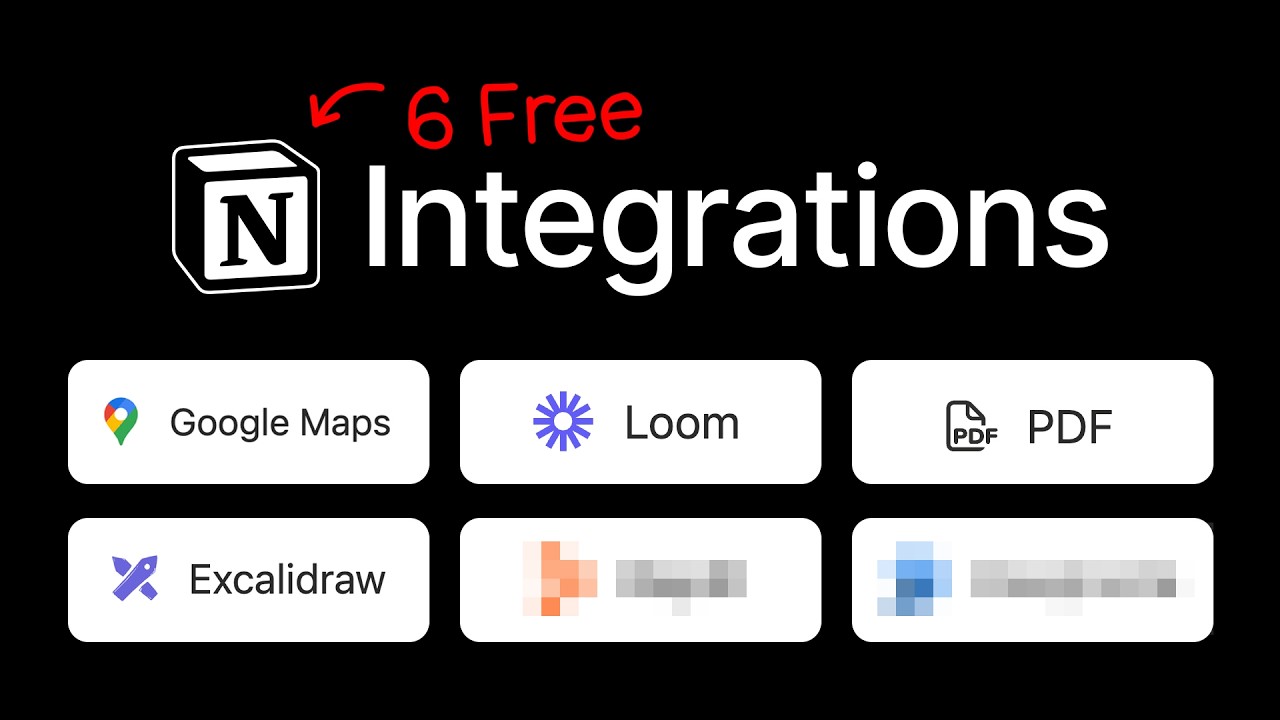 6 Notion Integrations You Need To Try Right NOW