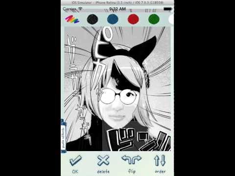 Doodle Booth 3: Manga - App Tour