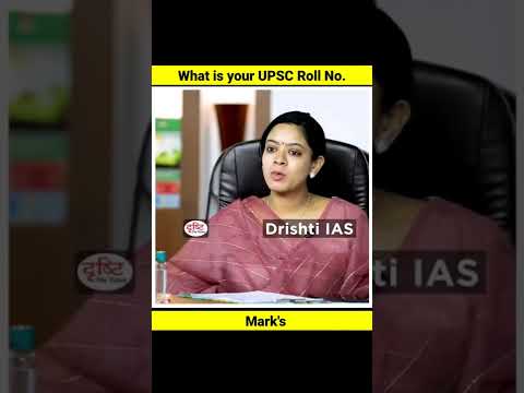 what is your UPSC Roll No.#ias #upsc #short #shortvideo