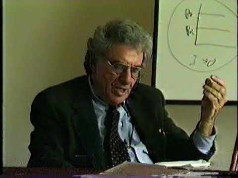 Hyman Minsky explains his financial instability hypothesis | The ...
