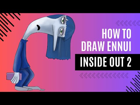 How I draw Ennui(boredom) from inside out 2| Ennui |boredom