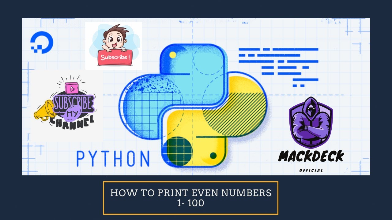 How to print even numbers from 1 - 100 using while loop in PYTHON!!