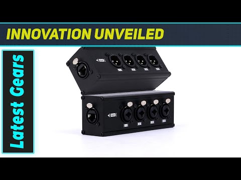 ReviewHOZIBING 4 Channel XLR/6.35 Ethercon Extender: Essential Stage Tool