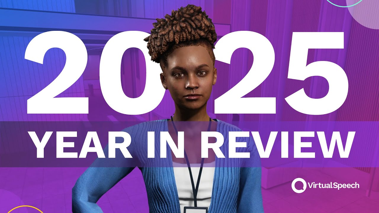 VirtualSpeech Updates in 2025 - A Year in Review