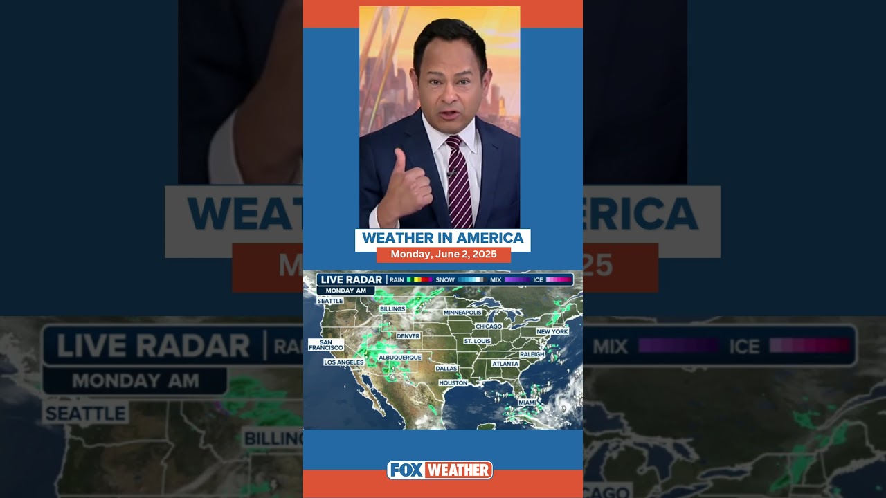 Weather in America: June 2, 2025