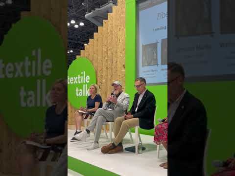 what is new with Lenzing fibers from Texworld talks