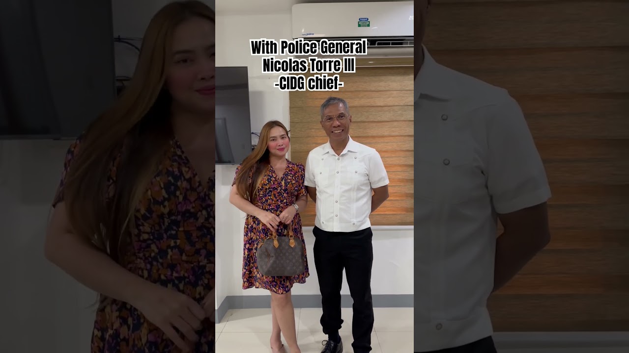 Very brave and kind General. Future PNP chief General Nicolas Torre. #viralvideo  #trending #torre