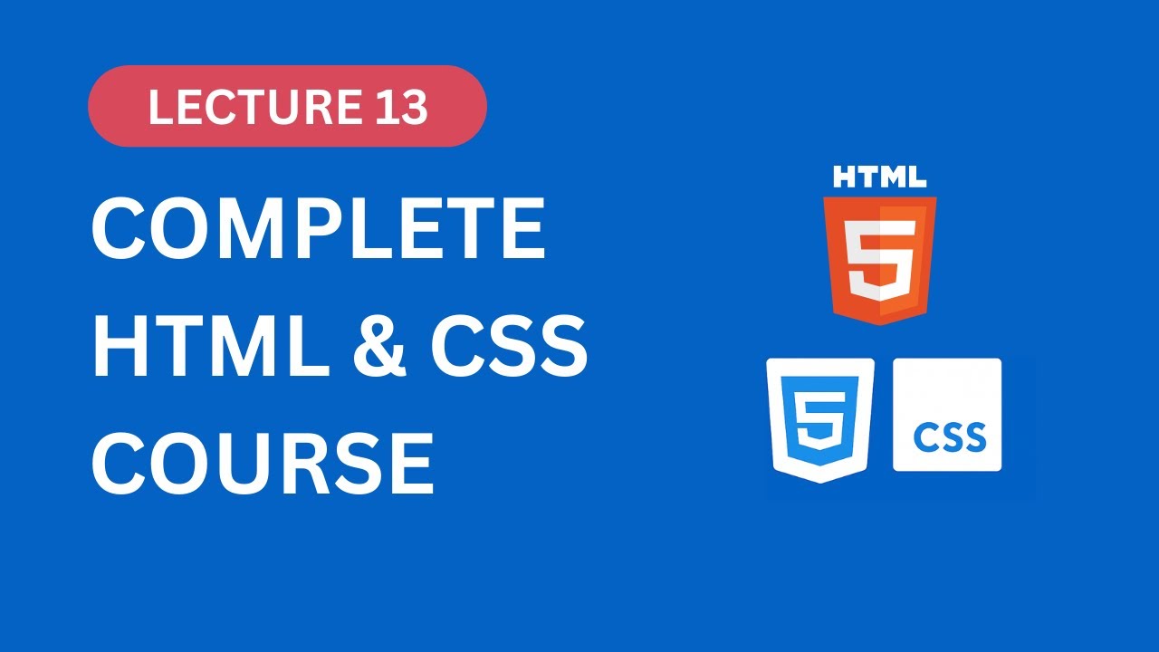HTML & CSS Tutorial for Beginners | Lecture 13: Responsive Design Using Max-Width & Min-Width