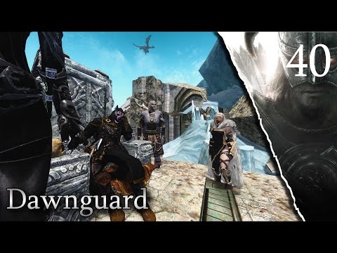 Skyrim - DAWNGUARD. Ep40 Paragons - All Unknown Falmer Books - Finding Auri-El's Shield (GoodGuys)