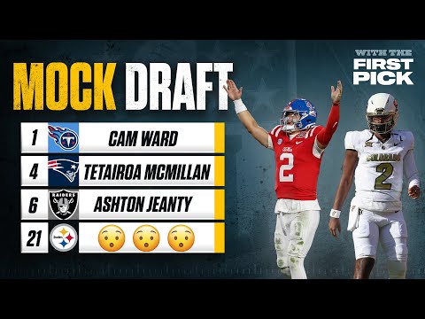 NEW 2025 NFL Mock Draft Full 1st Round MID FREE AGENCY: Jaxson Dart Over Shedeur Sanders?