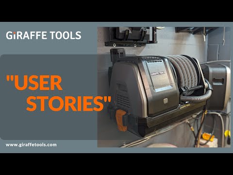 Giraffe Tools NEW retractable garage vacuum Review|Unboxing, Install and Using