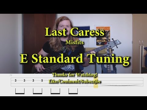 Last Caress - Misfits (Bass Cover with Tabs)