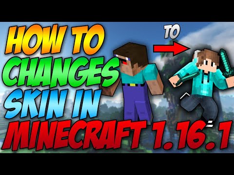How To Changes Skin In Minecraft Tlauncher 1.16.1 (2020)