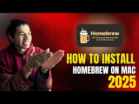 Fix zsh command not found brew | How To Install HomeBrew On Mac (2025)