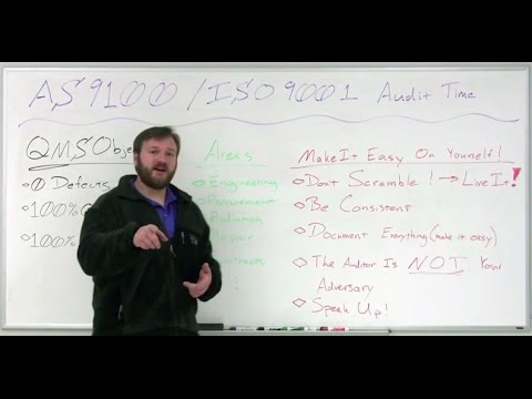 AS9100 & ISO 9001 Certification Preparation Tips - Weekly Whiteboard