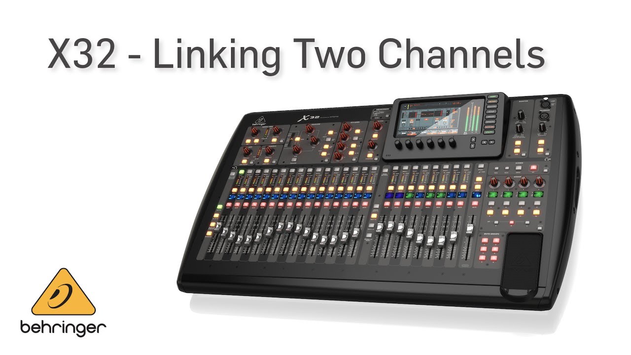X32: Linking Two Channels