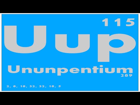 STUDY GUIDE: 115 Ununpentium | Periodic Table of Elements