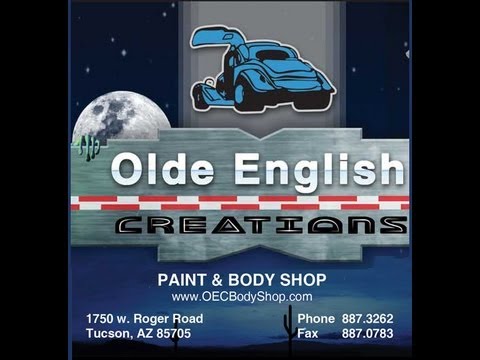 Olde English Creations Body Shop in Tucson, Arizona - Protects the city from Alien Invaders