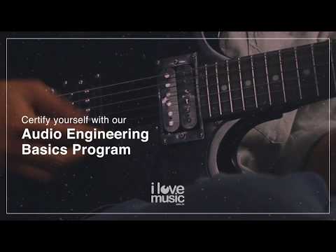 Certify yourself as an Audio Engineer.