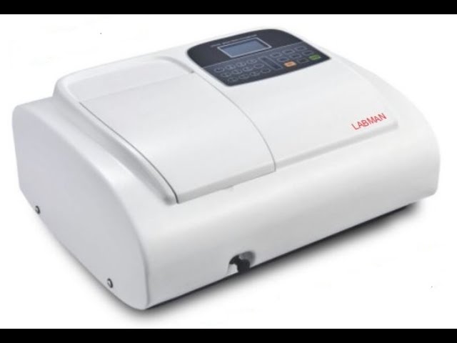 UV Vis. - Single Beam Spectrophotometer - Labman UV - Vis ...