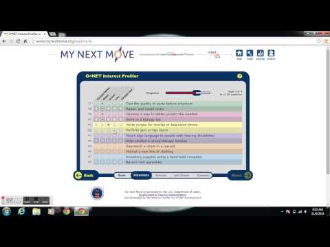 O*NET TUTORIAL