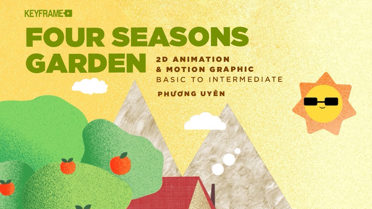 2D Animation & Motion Graphic Cơ Bản Online - Keyframe