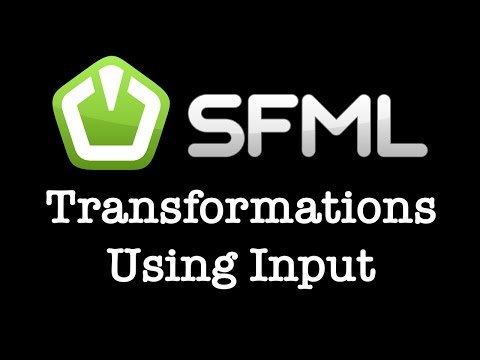 Learn SFML 2 4 x Tutorial 007 Transforming An Object Using Input - Mind Luster