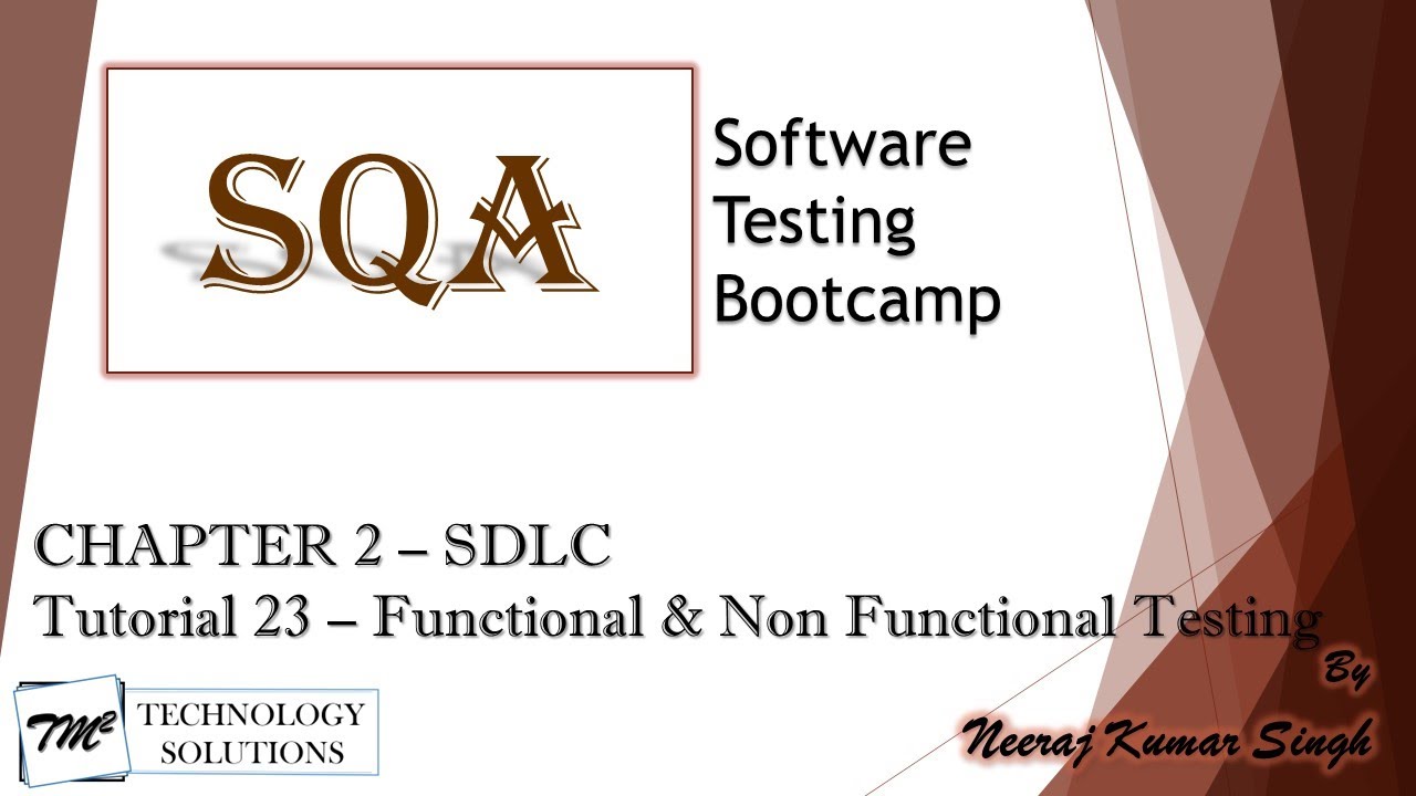 Software Testing Bootcamp | Functional Testing & Non-Functional Testing | Software Testing Tutorials