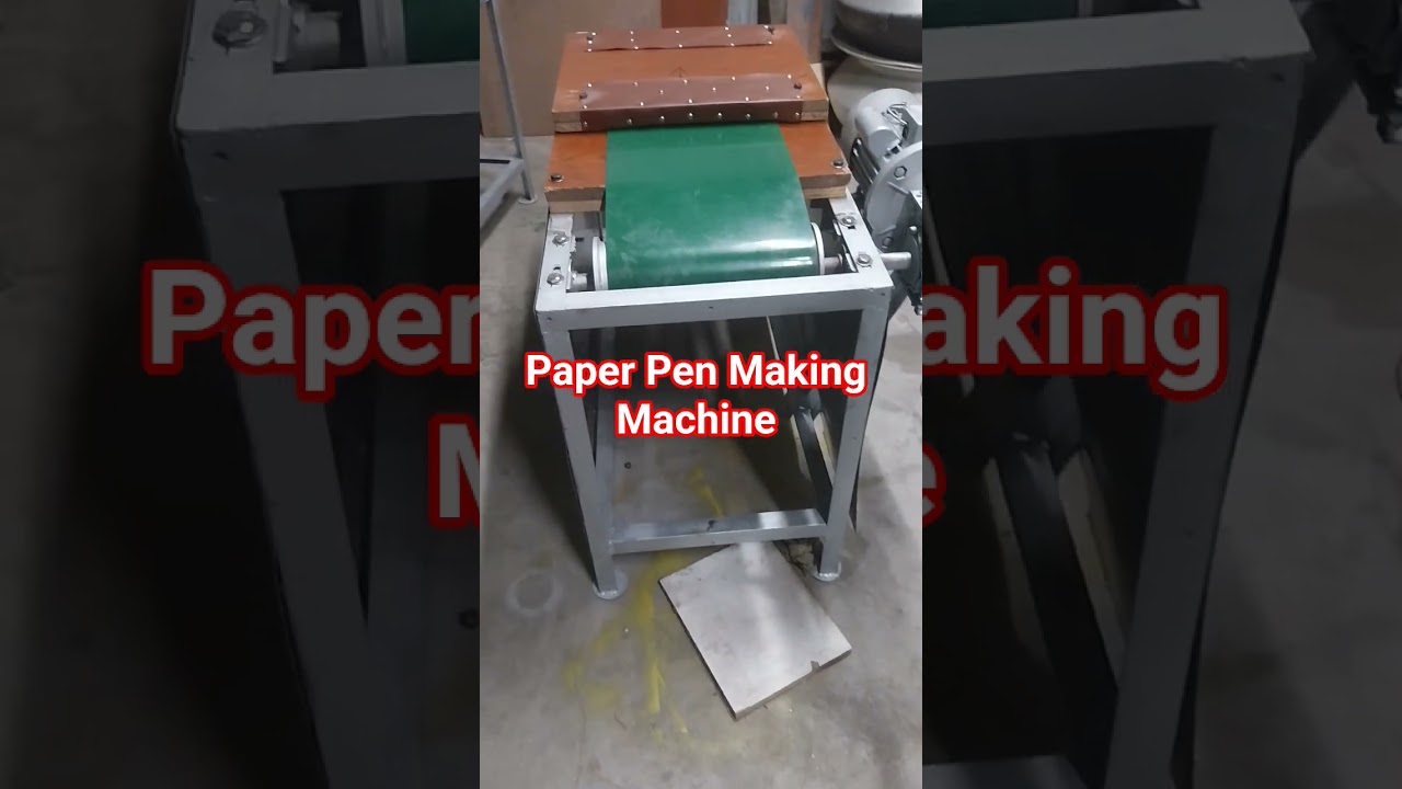 Paper Pen Making Machine - 01315040297 #machine #pen #love #eco #ballpointpen #copper