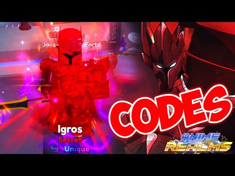 ALL *NEW* CODES in UPDATE ANIME REALMS