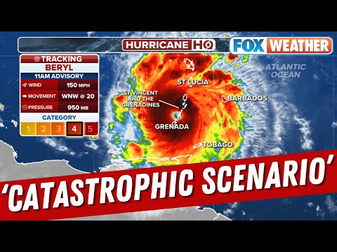 “Horrifying” Beryl’s 150 MPH Winds – This is Not Cool