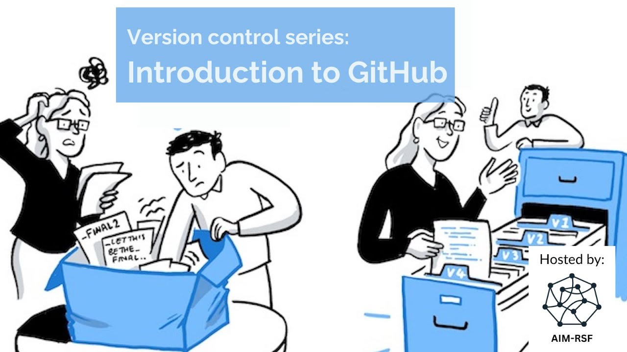 AIM RSF Version control workshops | Introduction to GitHub