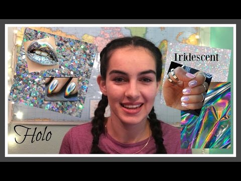 Holo vs. Iridescent