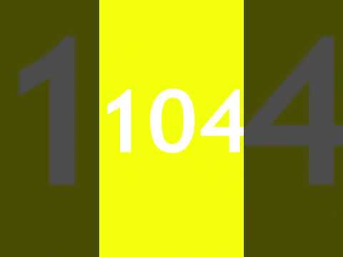 One Hundred and Four #104 #day104 #count #number #shorts #fyp