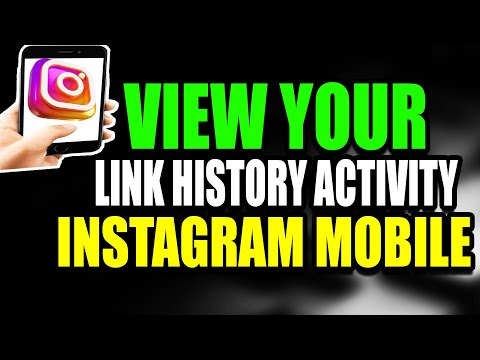 View Link History Activity Instagram Mobile - (Fast Tutorial) (2025)