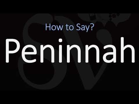 How to Pronounce Peninnah? (CORRECTLY)