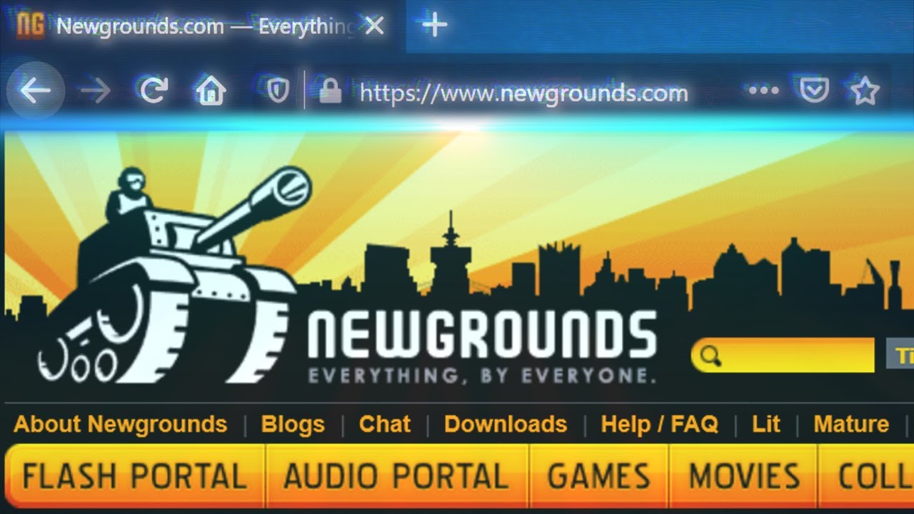 Newgrounds Web Design: A Retrospective