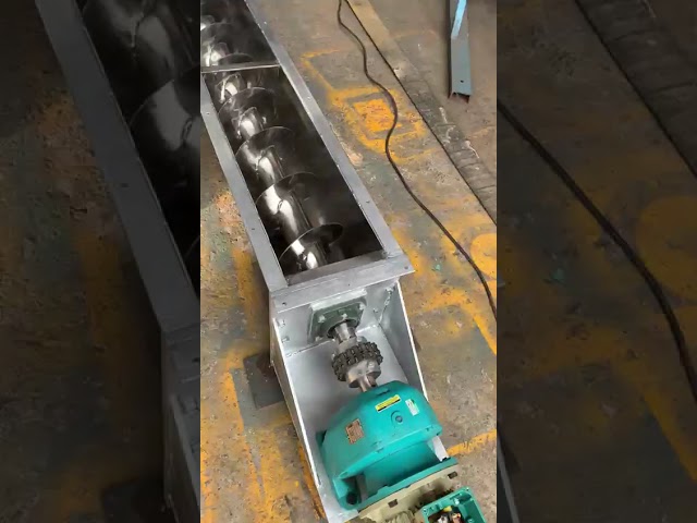 Screw conveyor hopper - Industrial Stainless Screw Conveyor ...