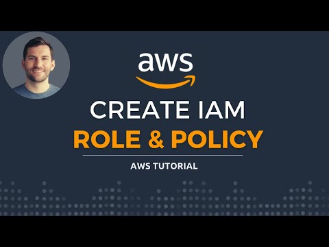 Create an IAM Role and Policy on AWS!