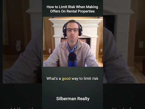 How to Limit Risk When Making Offers On Rental Properties #RentalProperty #EarnestMoney #Property