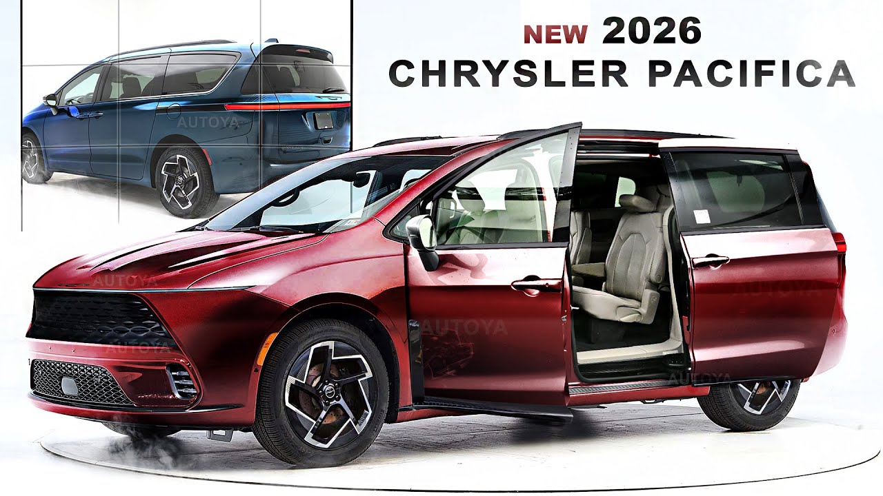 2026 Chrysler Pacifica Digitally Tries to Keep the Minivan Crown, Shows ...
